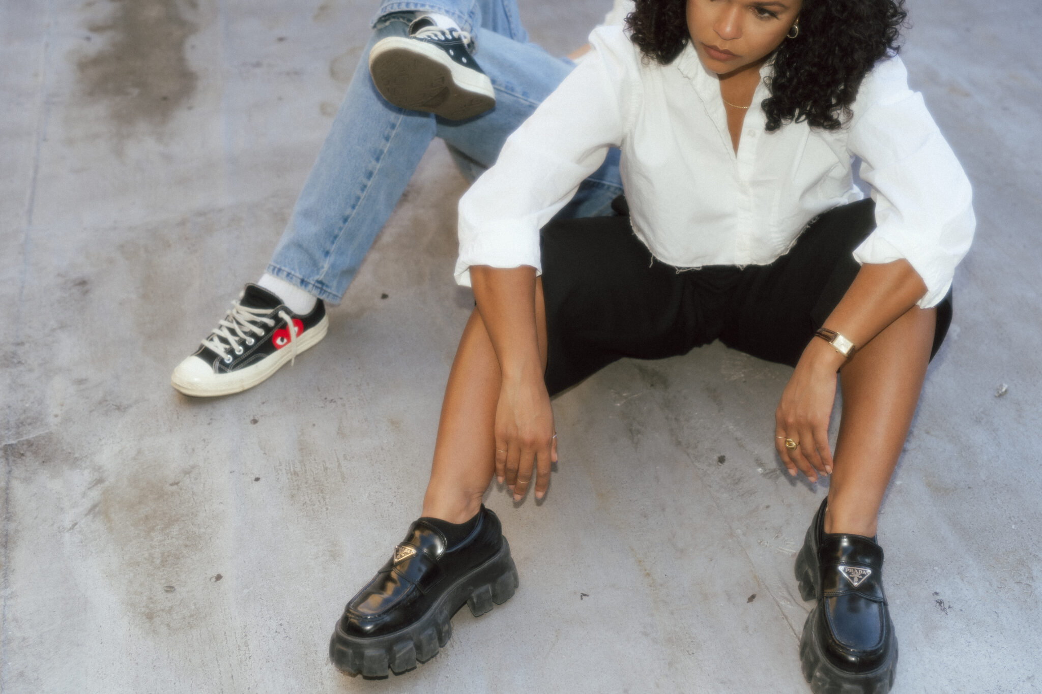 Grungy New York City Rooftop Couples Session - crtvduo.com